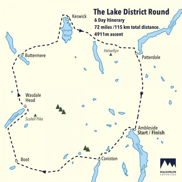 The Lake District Round | Self-Guided | North of England
