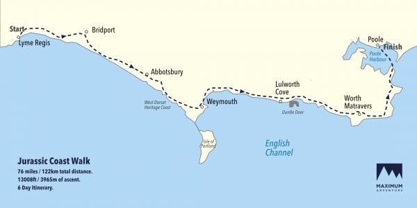 The Jurassic Coast | 6 Days (Self-Guided) | South West of England